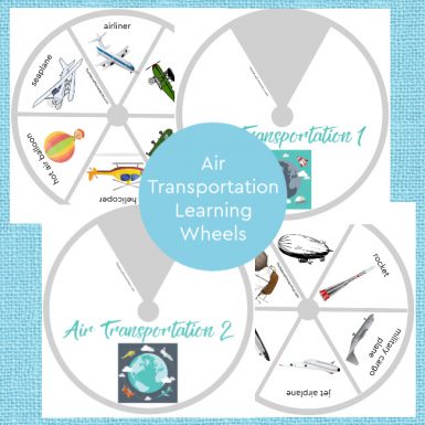 Land, Water & Air Transportation for Kids Printable MEGA Bundle ...