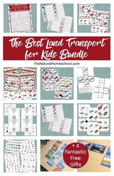 How to Make 12 Activities with Land Transportation Pictures to Print ...