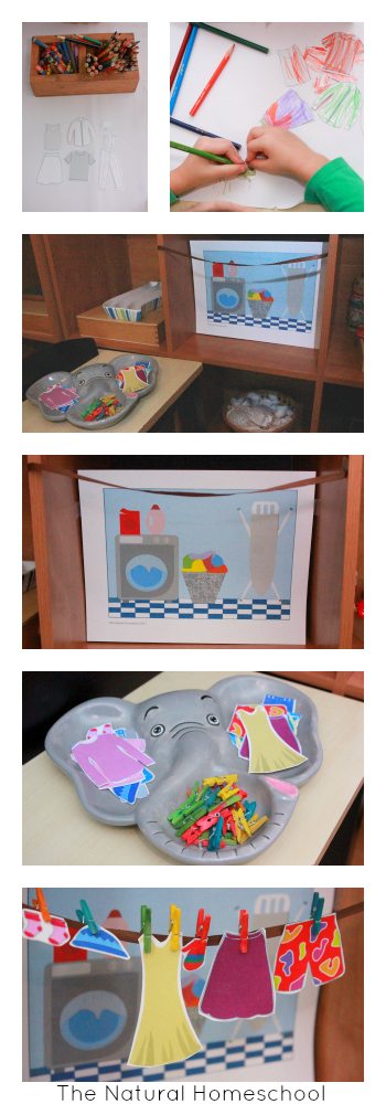 18 Clothesline Fine Motor Skills Practice - The Natural Homeschool Shop