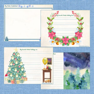 My Printable Winter Journal - The Natural Homeschool Shop