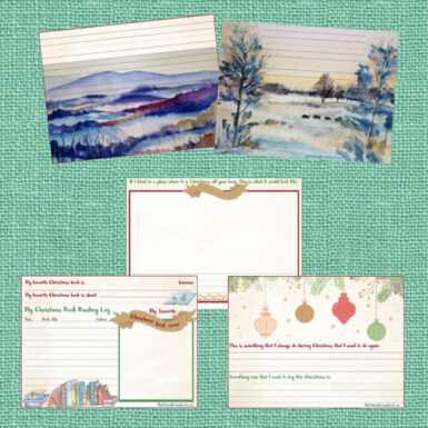 Christmas & Winter Printable Journal Bundle - The Natural Homeschool Shop
